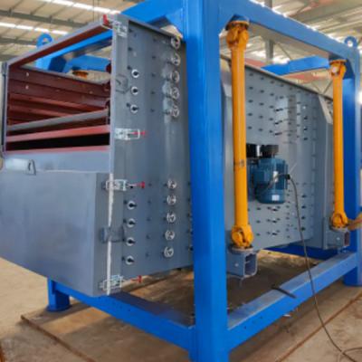China Rectangular Tumbler Sand Screening Machine High Capacity 1-5 Layer Customizable for sale