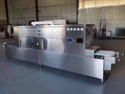 China 24kw flower fruit belt micro wave dryer oven for sale