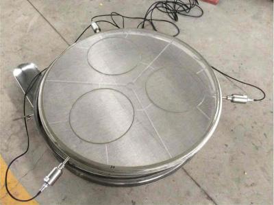China Fine Powder Sieving Electric Vibrating Screen 500 Mesh 1-5 Layers 0.25-4KW for sale