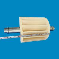 China High Purity Hardness 99% Alumina Ceramics Parts Customizable Specs White Or Yellow for sale