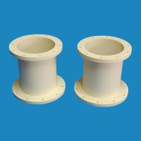 China Refractory Furnace Pipe 99% Alumina Ceramics With Excellent Properties Al2O3 Ceramic for sale