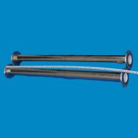 China Lightweight Polyurethane Coated Alumina Ceramics Lined Pipe For Powder Conveying Wear Resistant Pipeline for sale
