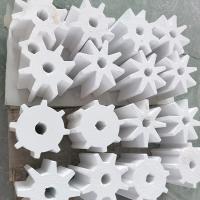 China White Alumina Ceramic Star Valve Corrosion Resistance And High Temperature Resistance for sale