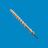 China Alumina Ceramic Screw Conveyor For Mixing And Conveying With High Impact Resistance for sale