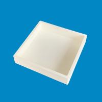 China Long Lifespan Refractory Alumina Ceramic Crucible Wear Resistant  For Analyzing And Firing for sale