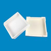 China High Strength Refractory Alumina Ceramic Crucible For Kiln Tools Gas And Harmful Substances Protection for sale