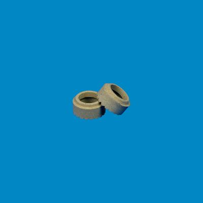China High Temperature Cordierite Ceramic Stud Ferrules for Flue Gas for sale