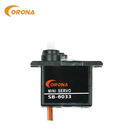 China Robot Rc Servo Motor Torque 0.82kg.Cm Corona SB6033 for sale