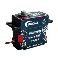 China Brushless Industrial Servo Motor 35kg 8.4V High Torque Full Metal Case Steel Gear BL1028HV for sale