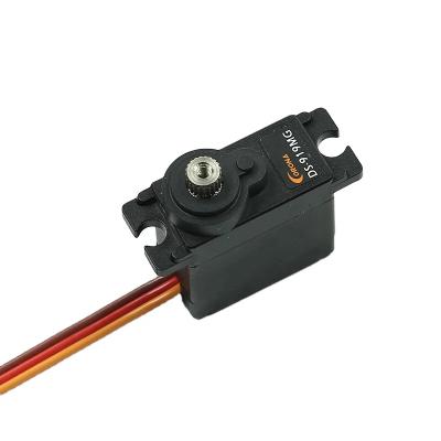 China Mini Servo Motor 3.6kg.cm 4.1kg.cm Stall Torque 0.12sec 60° Coreless Metal Gear 9g for sale