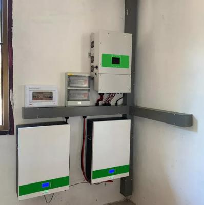 China 5kw 10kw Lithium Battery 24V 48V Solar Energy 200Ah Power Wall for sale
