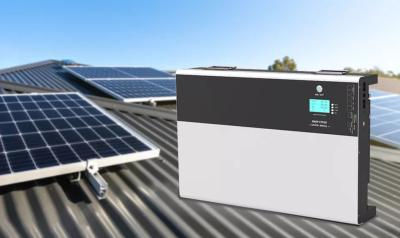 China 10kw Power Energy Wall Hybrid Off Grid Inverter Solar System Lithium Battery For Home Energy Storage System for sale