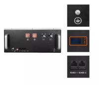China Powerwall Hybrid Grid Solar System 48V LiFePO4 Lithium Ion Battery 7.2KWh for sale