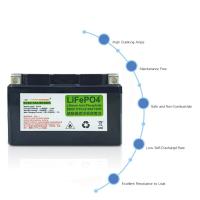 China 12v 5ah 7ah 9ah Lithium Motorcycle Battery Lifepo4 Ebik Cropper Storage Bettery for sale