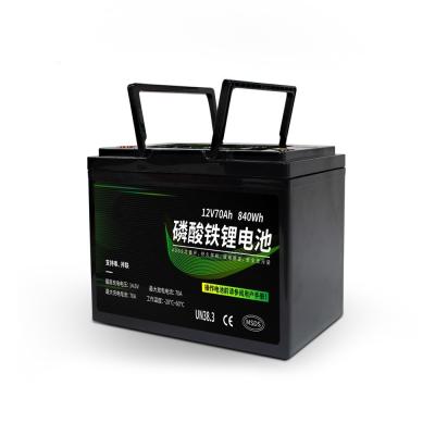 China 12 Volt 70ah Rechargeable Lithium Ion Storage Battery For Electric Motorcycle E Bike for sale