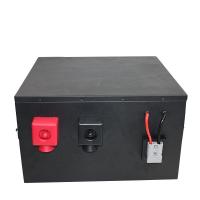 China Big Capacity Lithium Solar Battery 51.2v 100ah Home Storage System RV Solar Battery Pack for sale