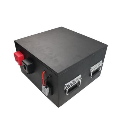 China Big Capacity Lithium Solar Battery 51.2v 100ah Home Storage System RV Solar Battery Pack for sale