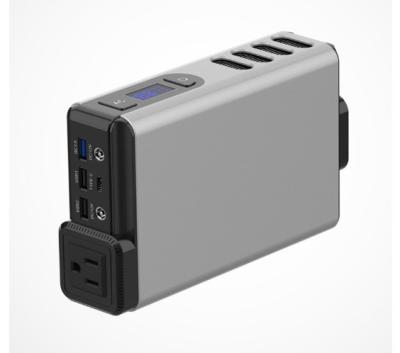 China Live Notebook Emergency Backup Power Supply PD100W Lithium Portable Power Station for sale