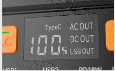 China Inverter Power Supply US Standard Lighting Energy 110V 100W Portable Battery for sale