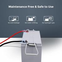 China Rechargeable 12V 30Ah LiFePO4 Lithium Battery For Solar Energy Storage Systems for sale