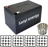 China 2000 Cycles Energy Battery Storage Lithium Iron Phosphate Lifepo4 24V 150Ah Battery Pack for sale
