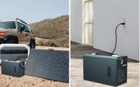 China Solar Outdoor Lithium Portable Power Station 200W Large Capacity Self Driving Tour Camping for sale