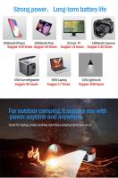 China Customized Outdoor 200W Power Supply Portable Emergency Energy Storage Power Supply for sale