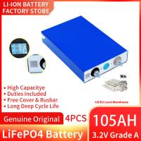 China 3.2v Lifepo4 105ah CATL Prismatic Battery Cells For 12v 24v Ev Rv Solar Storage System for sale