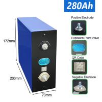China 3.2v280ah EVE battery  Lifepo4 Battery Cells Diy 12v 24v For Boat Golf Cart Rv Forklift for sale