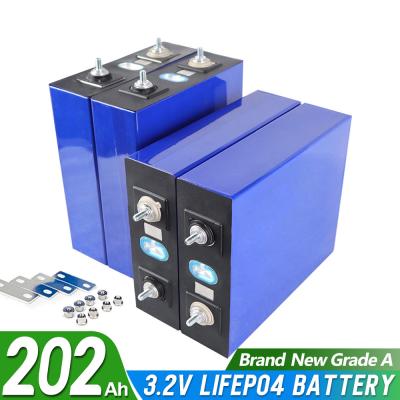 China EVE 3.2v202ah Prismatic Lithium Ion Lifepo4 Battery Cells 12v 24v 48v For Home Energy Storage System for sale
