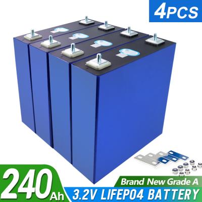 China 3.2v Lifepo4 240ah Rechargeable CATL Prismatic Battery For 12v 24v Ev Rv Solar System for sale