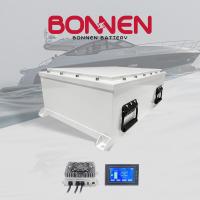China 96V 100Ah Boat Lithium Battery 9.6kWh LiFePo4 Battery Pack For Electric Outboard Motors Boat for sale