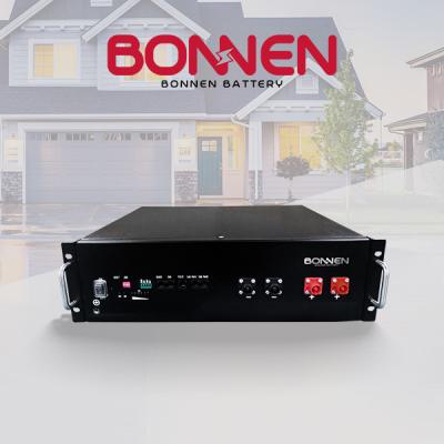 China 48V 50Ah Rack Solar Battery 19″ Replace Pylontech US2000 Portable Solar Battery Backup for sale