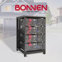 China 6000 Times 48V 400Ah Lithium Battery 19.2kWh LiFePo4 Rack Battery For Home Energy Storage for sale