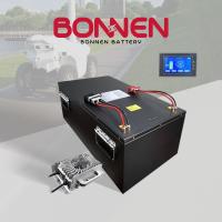 China 120Ah 96v Lithium Battery Lithium Golf Cart Batteries For Low Speed Sightseeing Vehicles for sale