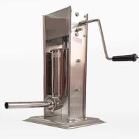 China Mini 3L Stainless Steel Manual Sausage Machine Electric Sausage Filler for sale