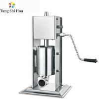 China Mini 3L Stainless Steel Manual Sausage Machine Electric Sausage Filler for sale