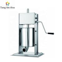 China Commercial Vertical Manual Meat Grinder Sausage Maker 10L for sale