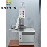China 1100w Trotter Ribs Fish Beef Commercial Meat Band Saw for sale