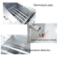 China 35L Gas Fryer Machine French Fries Oil Water Separation Machine for sale
