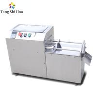 China 0.37KW Food Processing Machine Electric Potato Stripe Vegetable French Fries Cutting Machine for sale