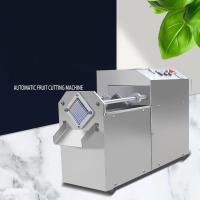 China 0.37KW Food Processing Machine Electric Potato Stripe Vegetable French Fries Cutting Machine for sale