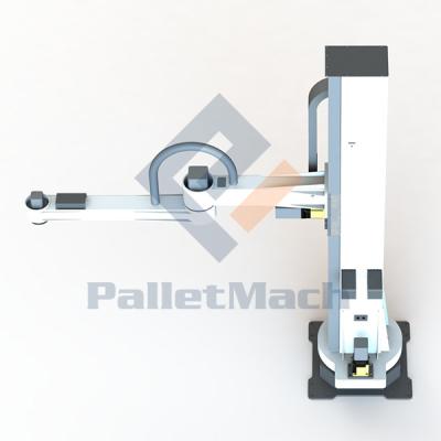 China Advanced PLC And HMI Control System Robotic Palletizer for and 6-7 Kg Air Usage for sale
