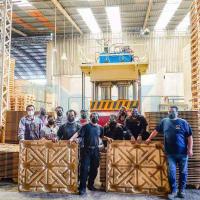 China European Size Wood Pallet Machine for Recycling Wood in Italy for sale