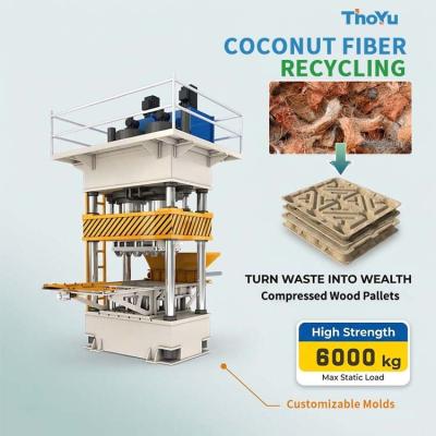 China 2 Tons Dynamic Load Presswood Pallet Pressed Wood Pallet Machine for sale