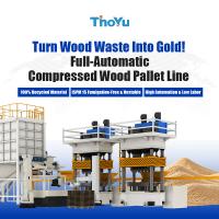China Wood Pallet Press Machine For Recycling Waste Kraft Paper for sale