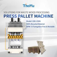 China Low-Cost Compressed Wood Pallet Machine for Making Coconut Fiber Pallet from China for sale