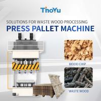 China 1600ton Reusable Pressed Wood Pallet Making Machine 75kW 220V for sale