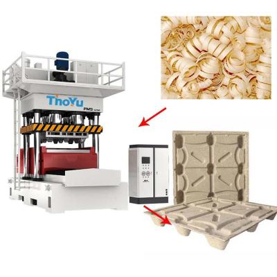 China Compressed Wood Coconut  Fiber Pallet Manufacturing Machine for sale