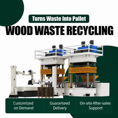China Low-Cost Compressed Wood Pallet Machine for Making Coconut Fiber Pallet from China for sale
